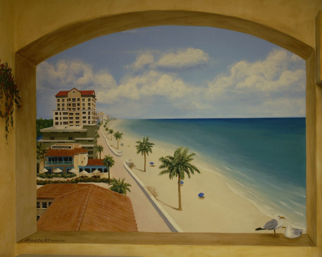 Seascape & Ocean Murals – Art By Beata – San Diego Muralist
